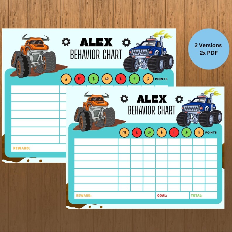 Editable Student Behavior Chart: Classroom Tracker, Printable PDF - Etsy