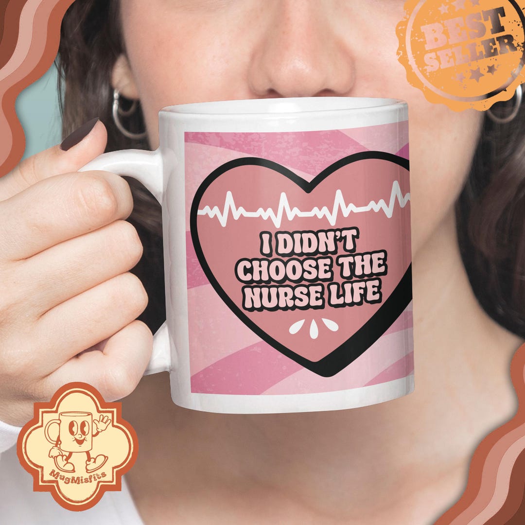 Nurse Life Mug, Nurse Appreciation, LPN, RN Mug, Medical Health Worker ...
