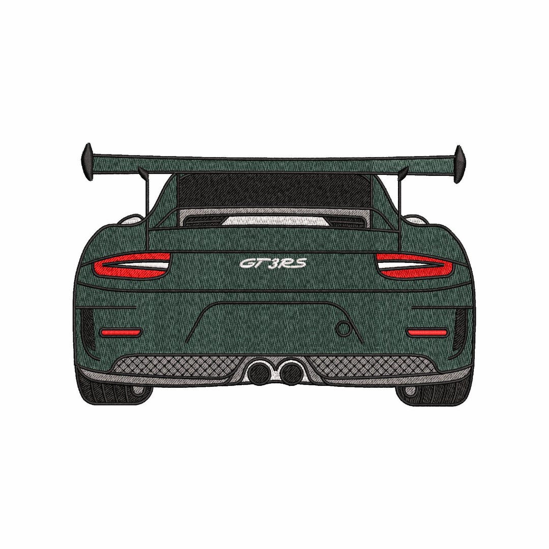 Porsche 911 Embroidery Design – Digital Download for Machine Embroidery ...