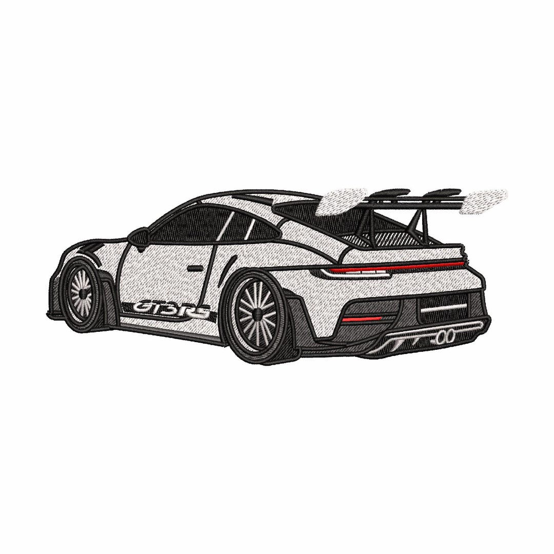 Porsche 911 Embroidery Design – Digital Download for Machine Embroidery ...