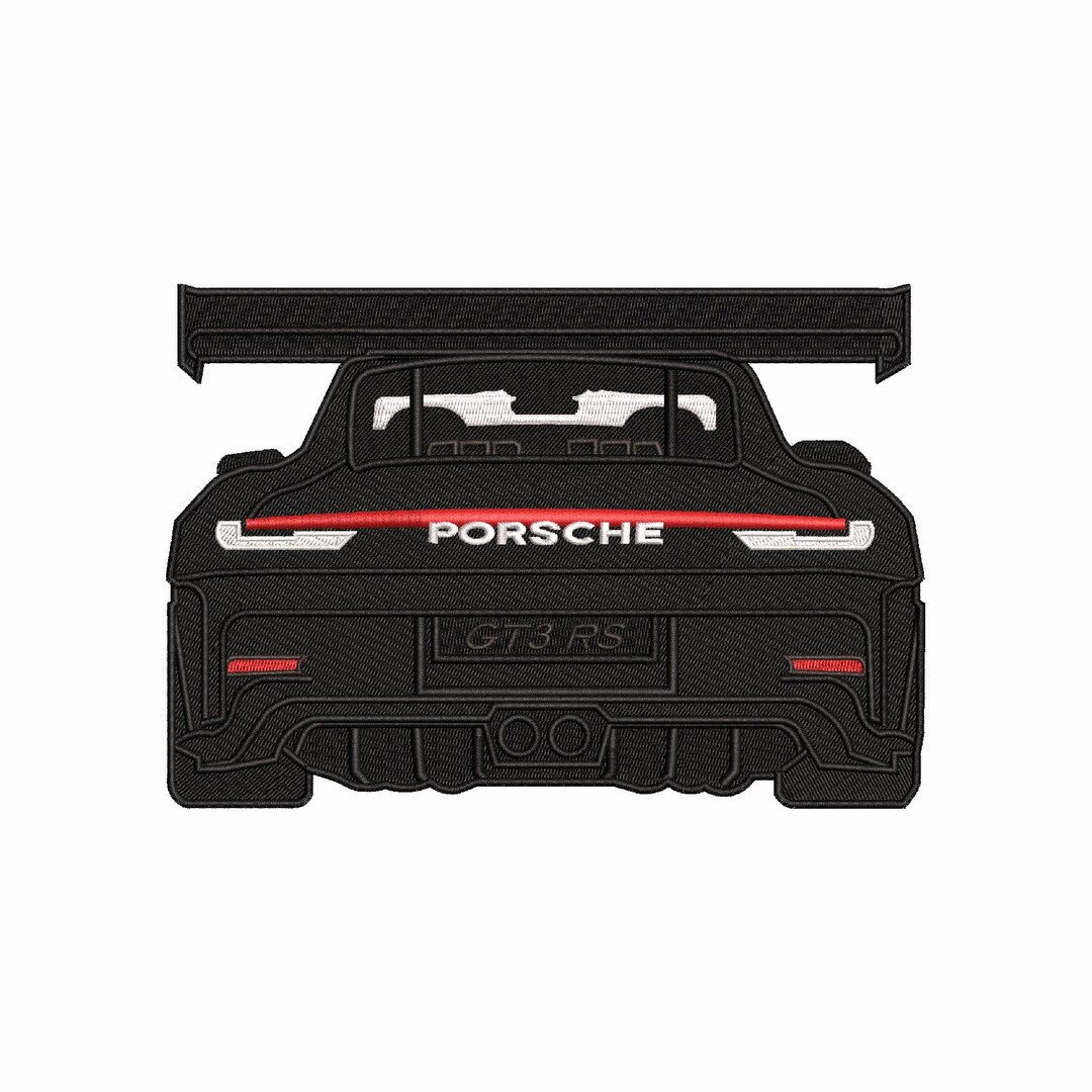 Porsche 911 Embroidery Design – Digital Download for Machine Embroidery ...
