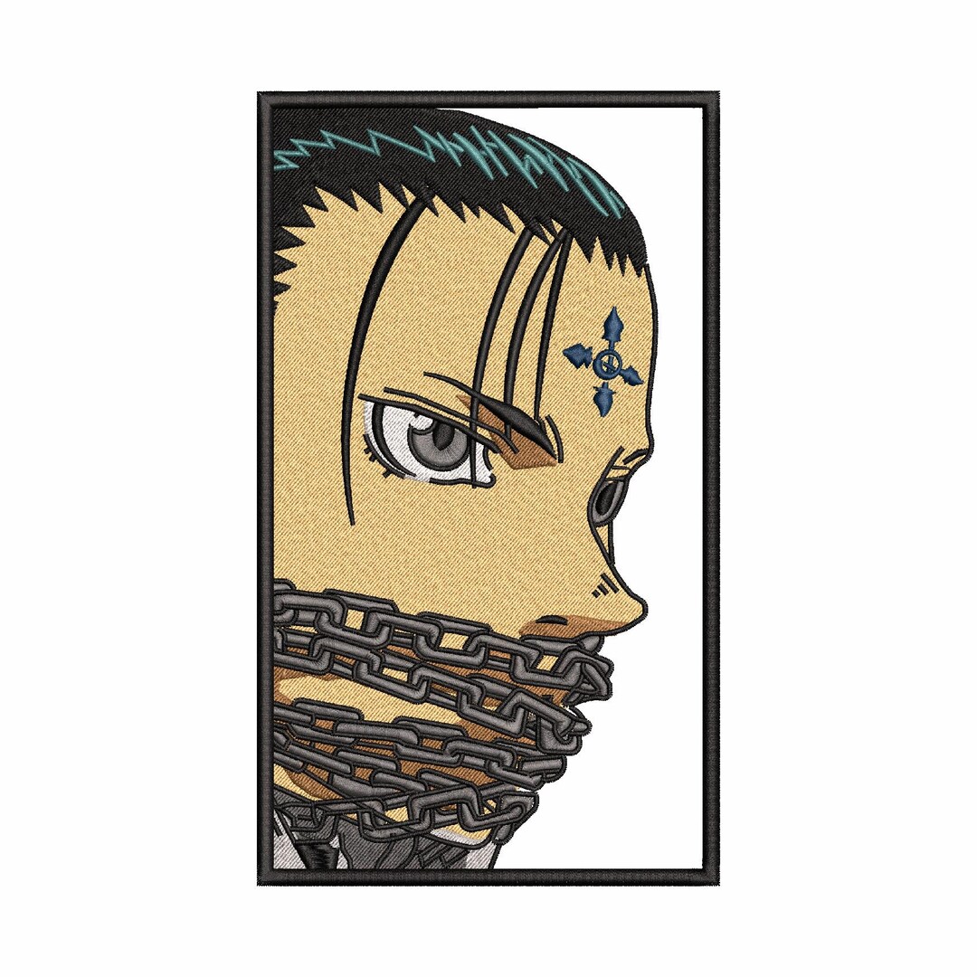 Chrollo Lucilfer Anime Embroidery Design File – Instant Download ...