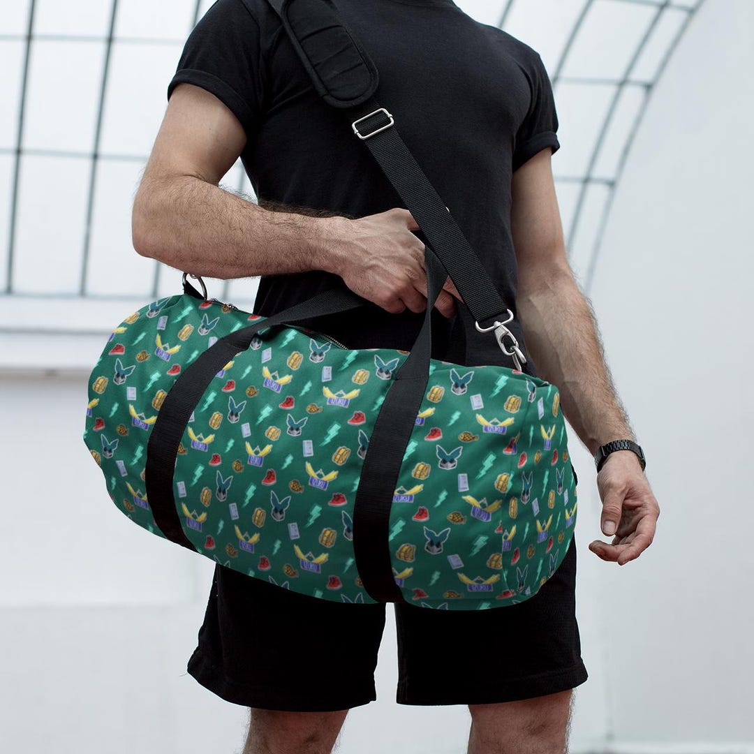 Izuku Midoriya (deku) Inspired Gym/sleepover Duffel Bag | My Hero ...