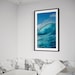 Ocean Wave Digital Print | High-resolution PDF Download | Coastal Wall ...