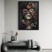 Ethereal Floral Portrait Art Print | Dark Romantic Wall Decor | Surreal ...