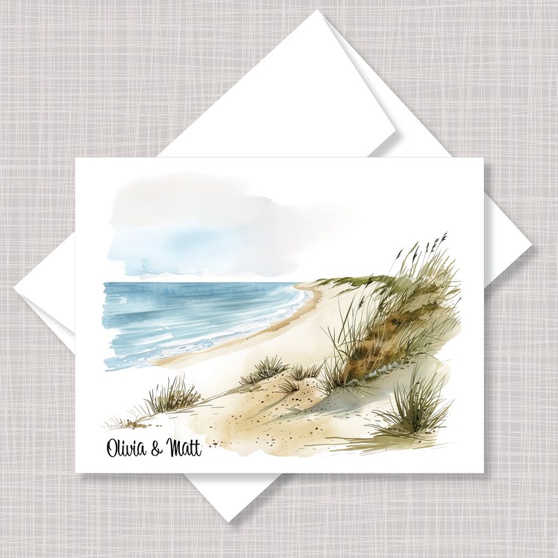 Beach Note Cards - Etsy
