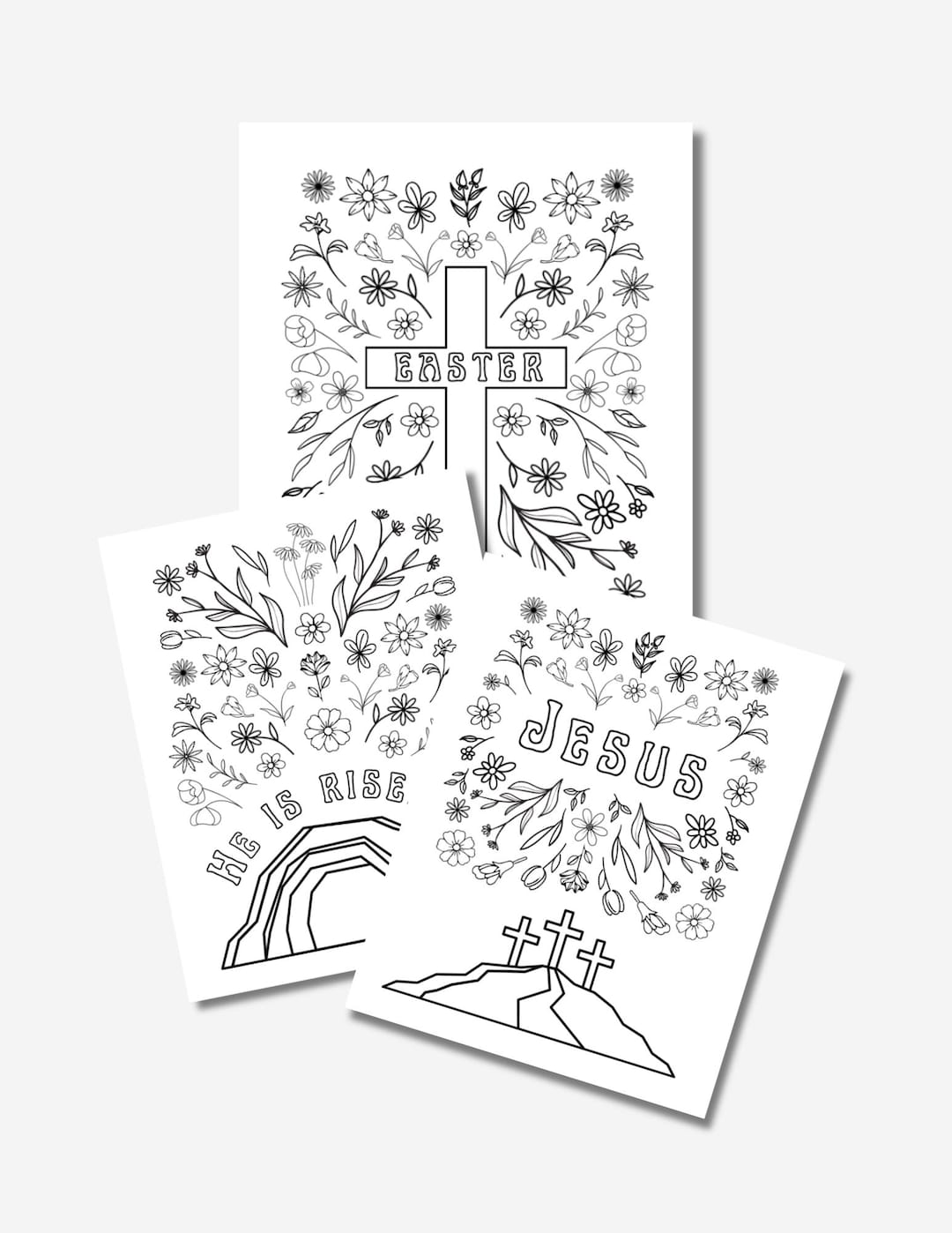 Easter Coloring Pages | Children's Easter Activity, Printable Sheets to ...