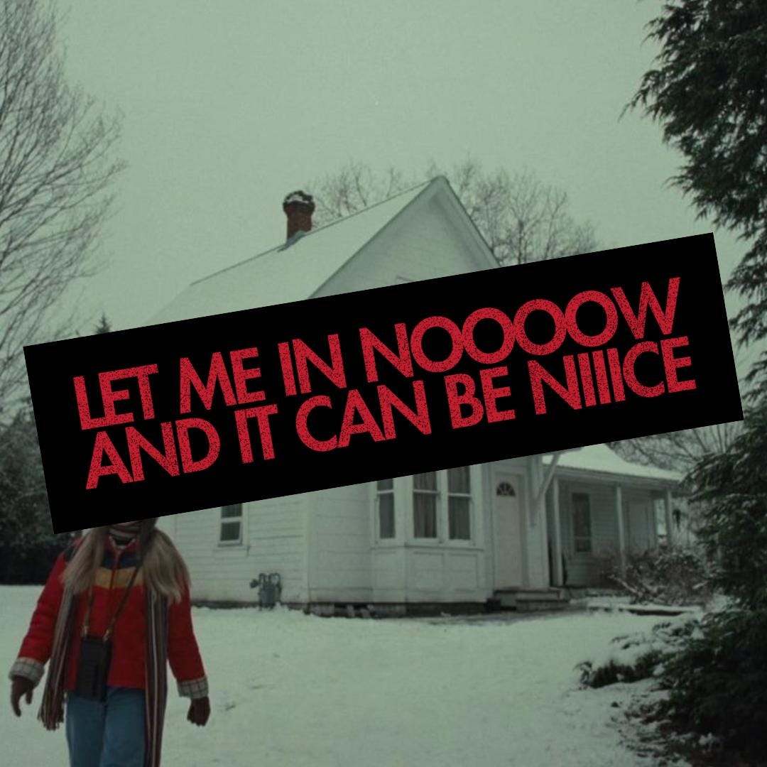 Longlegs Inspired Bumper Sticker - Etsy