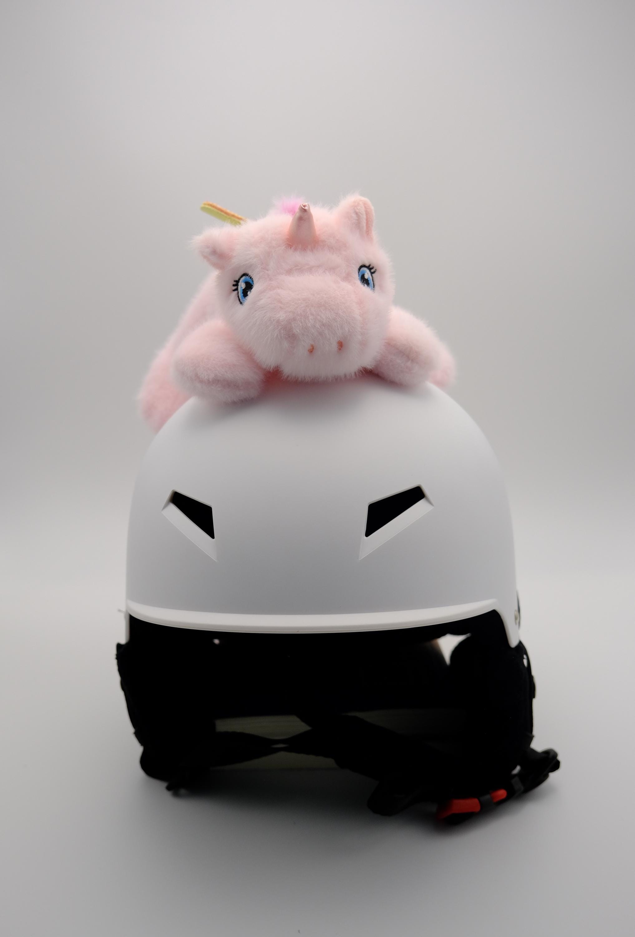 Capybara/crocodile/unicorn Helmet Accessory: Plush Animal Clip-on for ...