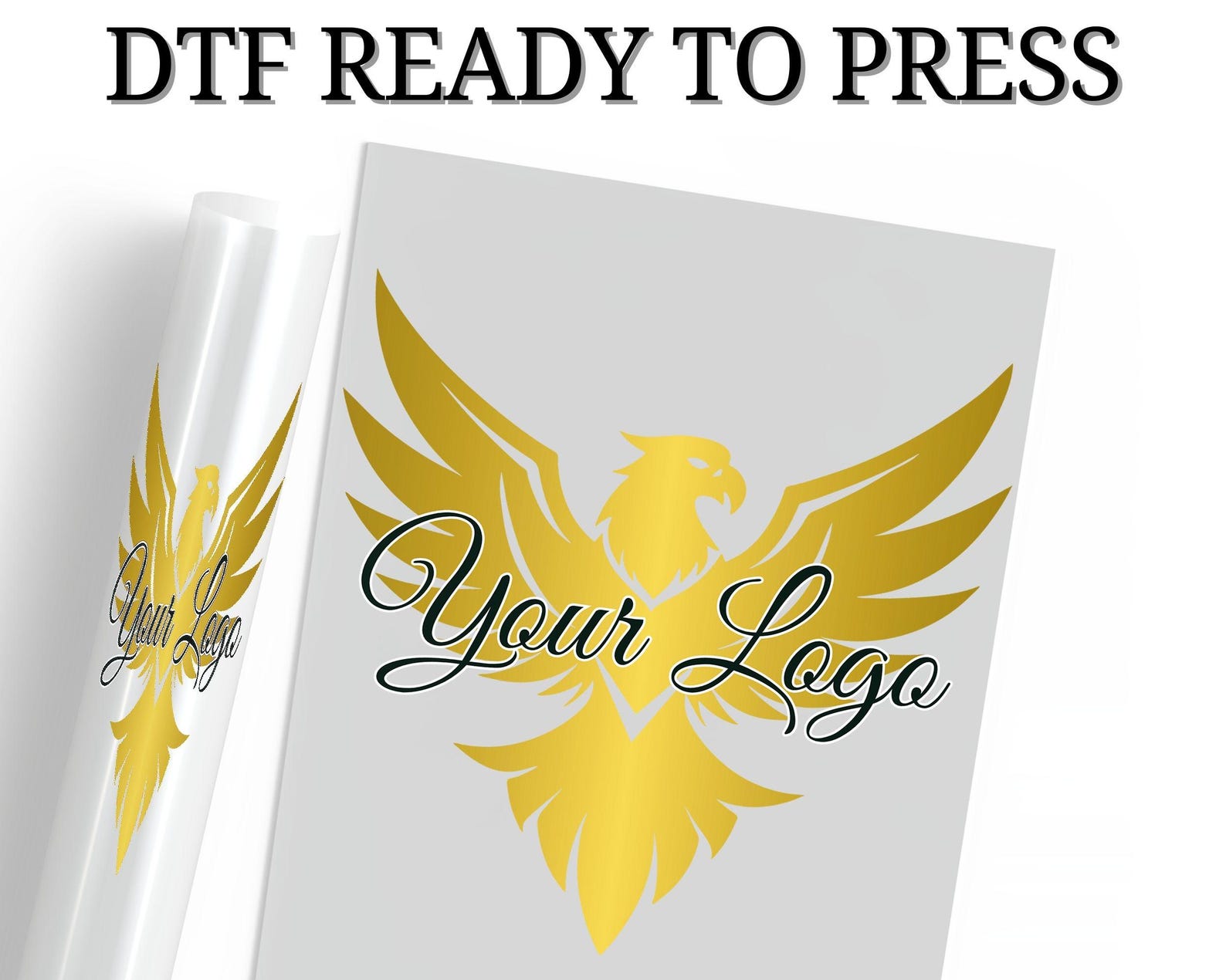 Custom Logo Iron on Transfer, Custom Text Iron on Transfer, Ready to ...