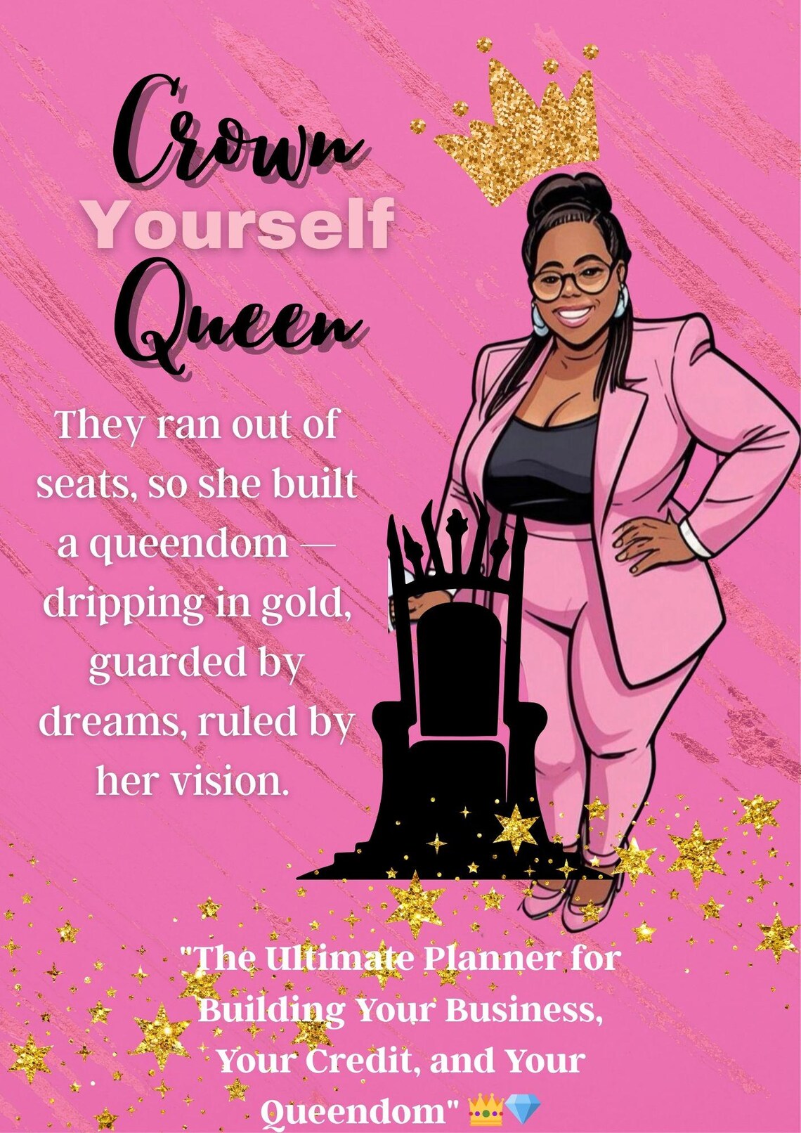 Crown Yourself Queen Planner- Start Building Your Brand, Securing Your ...