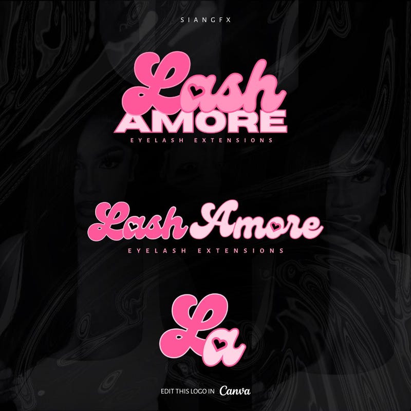 Lash Logo Design - Etsy