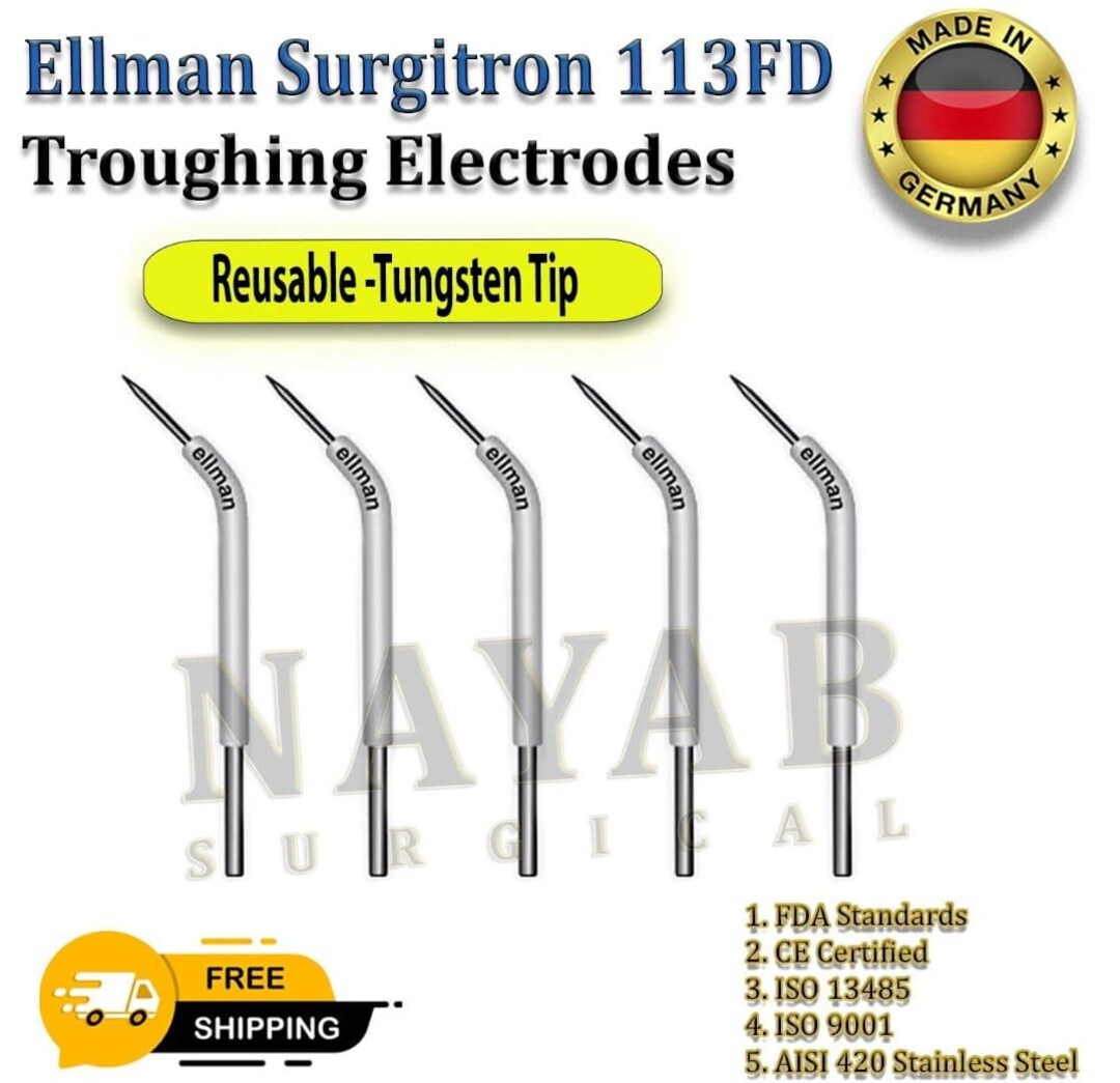 5PCS Ellman Surgitron 113FD Troughing Electrodes Autoclavable ...