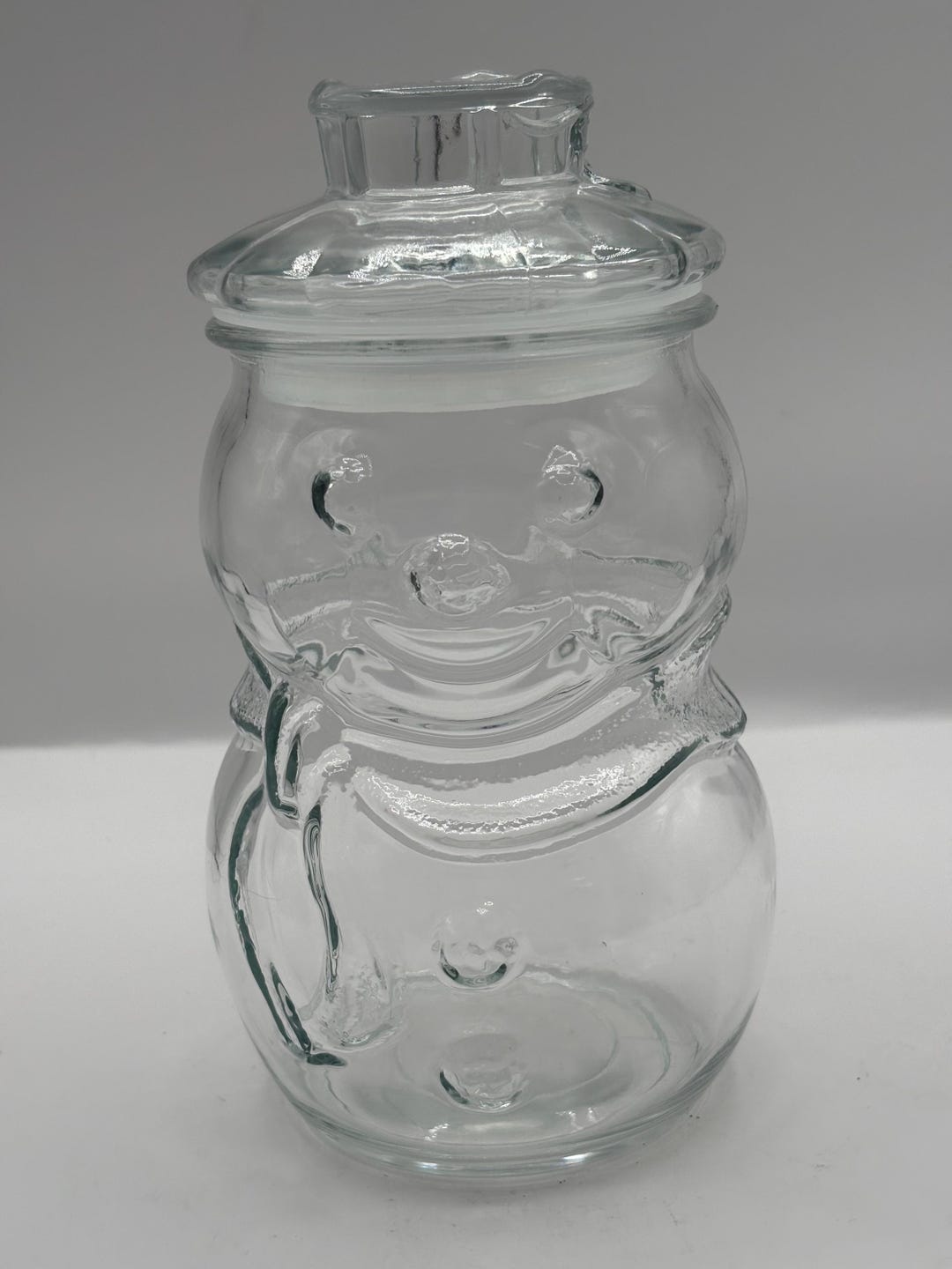 Vintage Libby Clear Glass Container/ Jar With Lid 7.1/4” H 4” W - Etsy