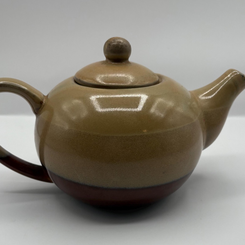 Brown Teapot - Etsy