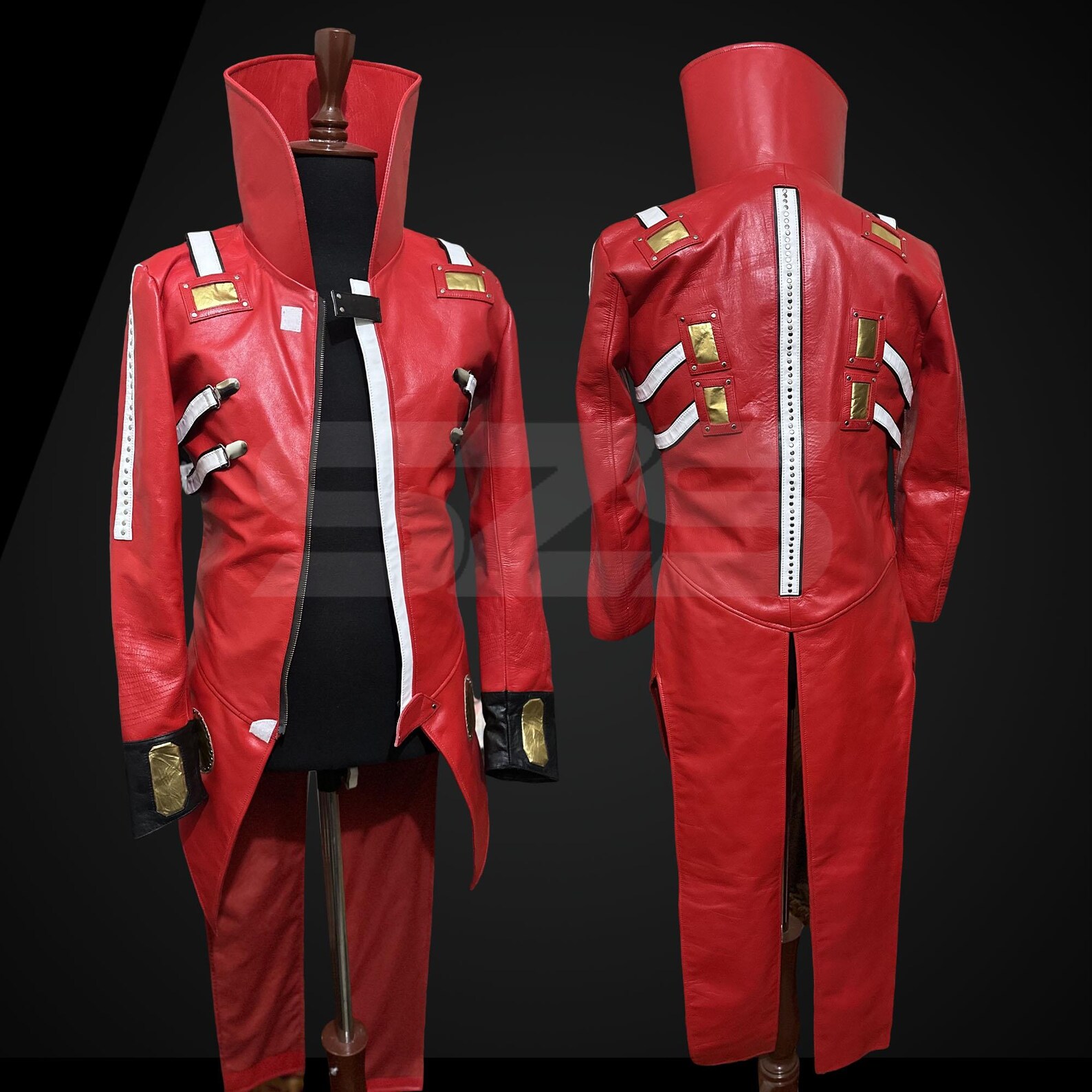Dr. Eggman Cosplay Coat, Dr Costume Trench Long Coat, Handmade ...
