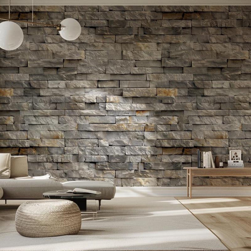 Stone Wallpaper - Etsy