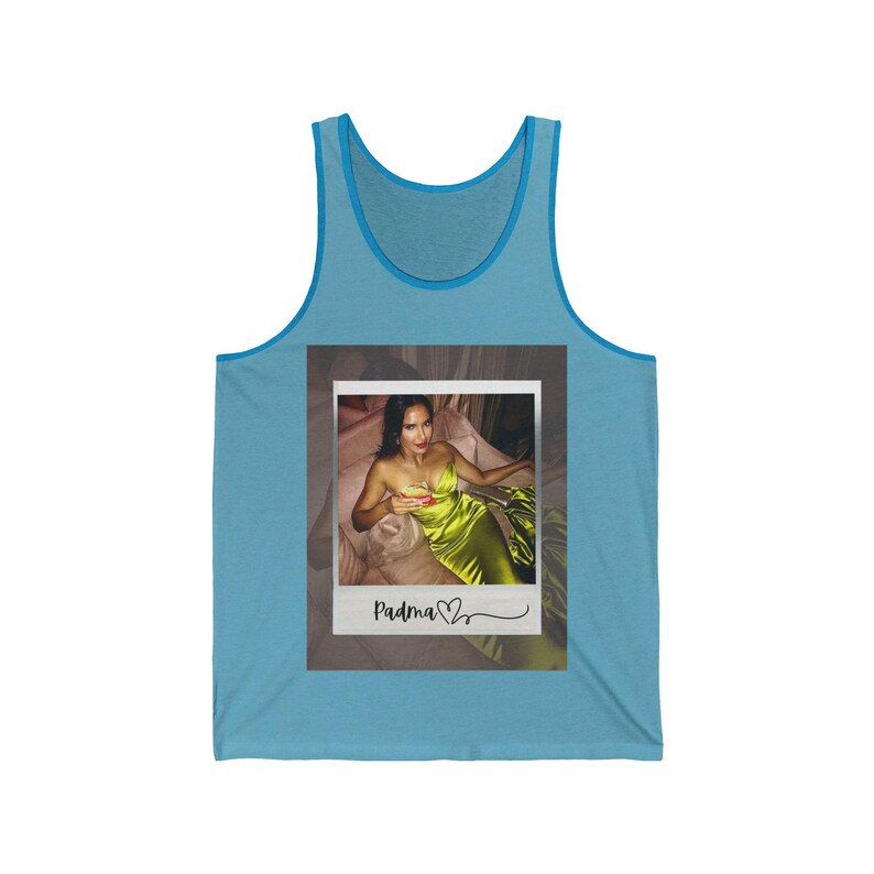 Padma Lakshmi Eating in N Out Burger "shake It" Tank Top - Etsy