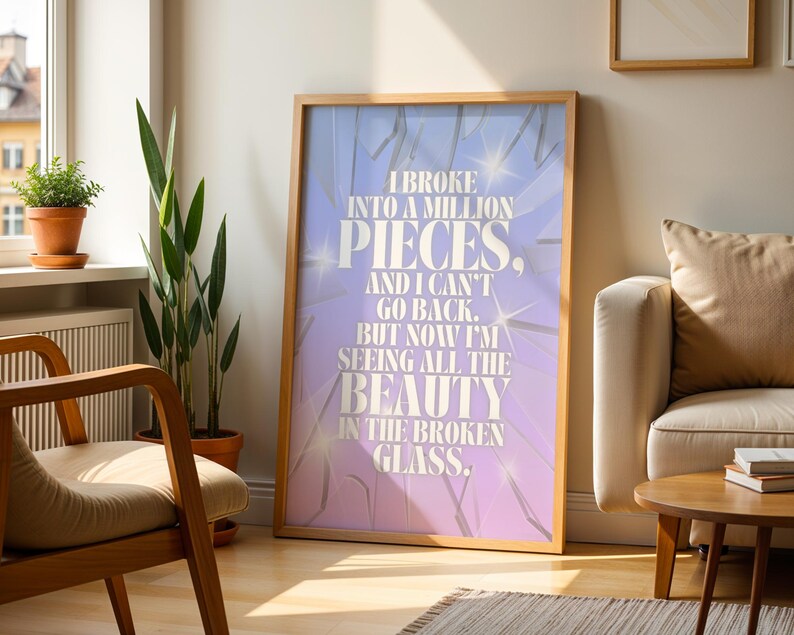 Kpop Demon Hunters Lyric Poster | Huntrix Prints, Kpop Demon Hunters ...