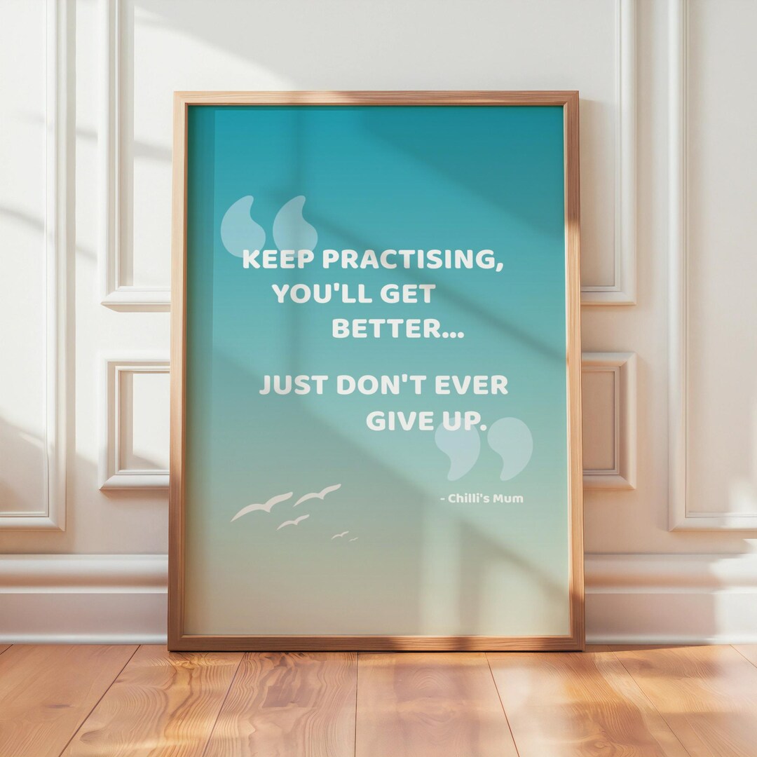 Bluey Quote Print: Classroom Kids Motivation Decor (digital Download ...