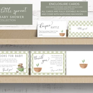Little Sprout Baby Shower Bundle, Farmers Market Baby, Locally Grown ...