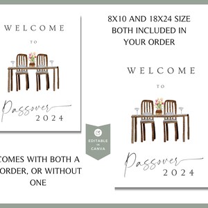 Passover Welcome Sign, Pesach Sign, Passover Table Decor, Passover ...