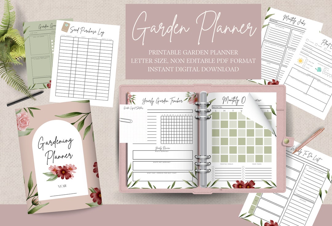 PRINTABLE Garden Planner | Plan Your Garden | Harvest Journal ...