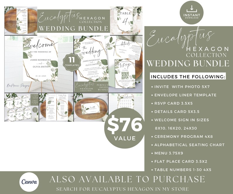 Wedding Chocolate Bar Wrapper, Printable Eucalyptus Chocolate Bar ...