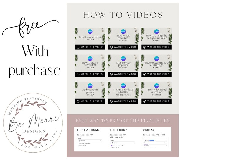 Formal Menu Thank You Note Template Modern Wedding Thank - Etsy