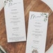 PASSOVER Menu Template, MESSIANIC PASSOVER Dinner Menu, Printable ...