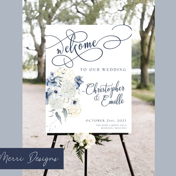 Elegant Wedding Sign - Etsy