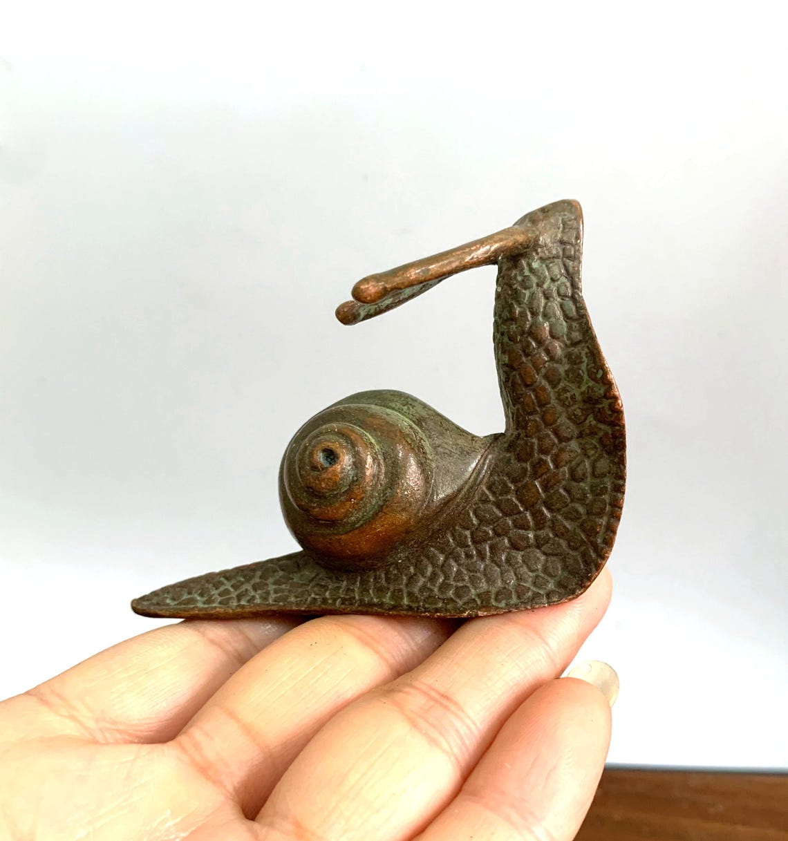 Solid Bronze Carved Snails Statue. Home Decoration, Feng Shui Statue - Etsy