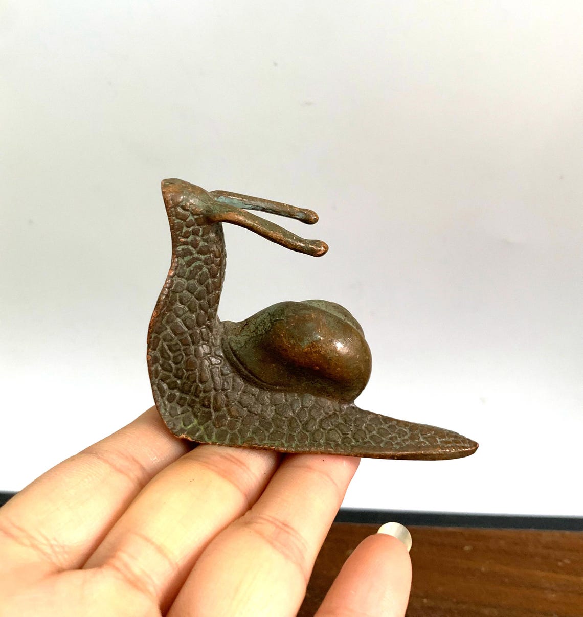 Solid Bronze Carved Snails Statue. Home Decoration, Feng Shui Statue - Etsy