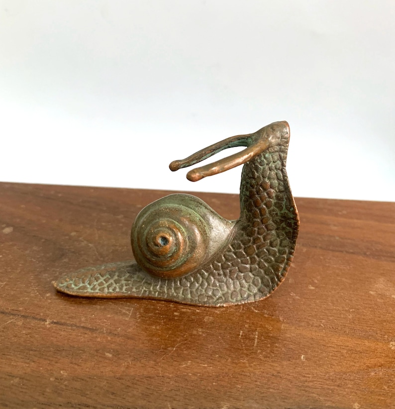 Solid Bronze Carved Snails Statue. Home Decoration, Feng Shui Statue - Etsy