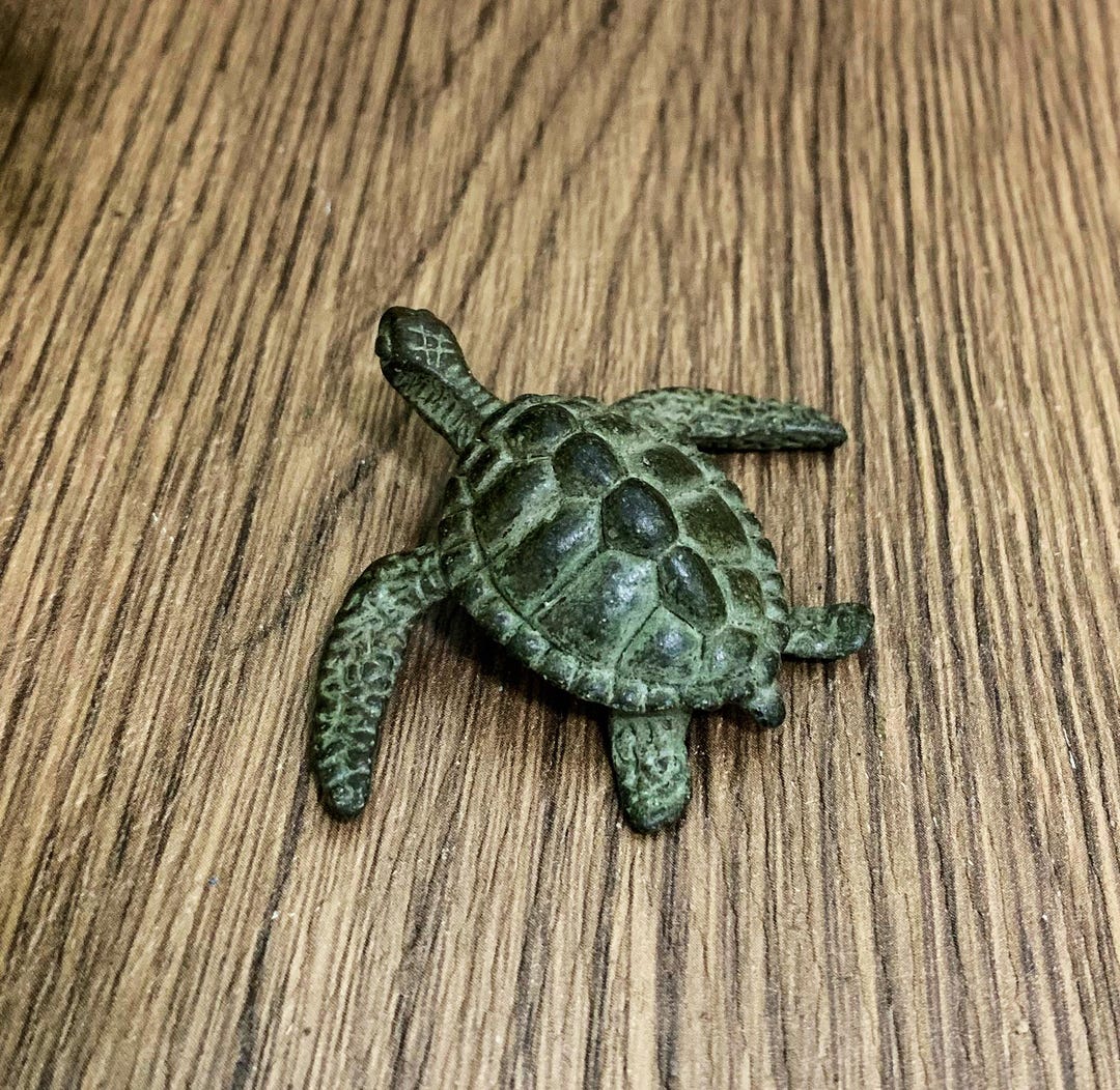 Vintage Bronze Carved Sea Turtles Statue – Home Decoration - Etsy