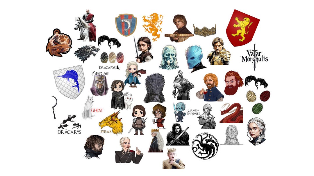 Game of Thrones Sticker,house of Dragon Sticker,adult Sticker,kids ...