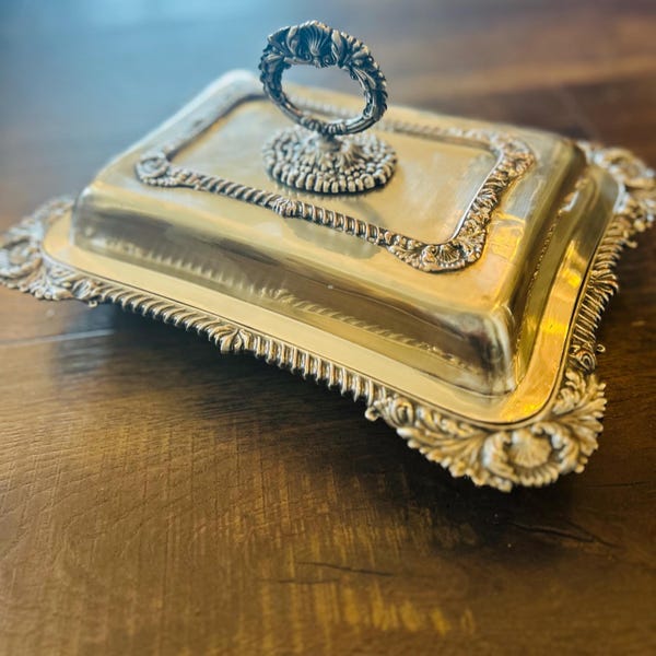 Silver Buffet Server - Etsy