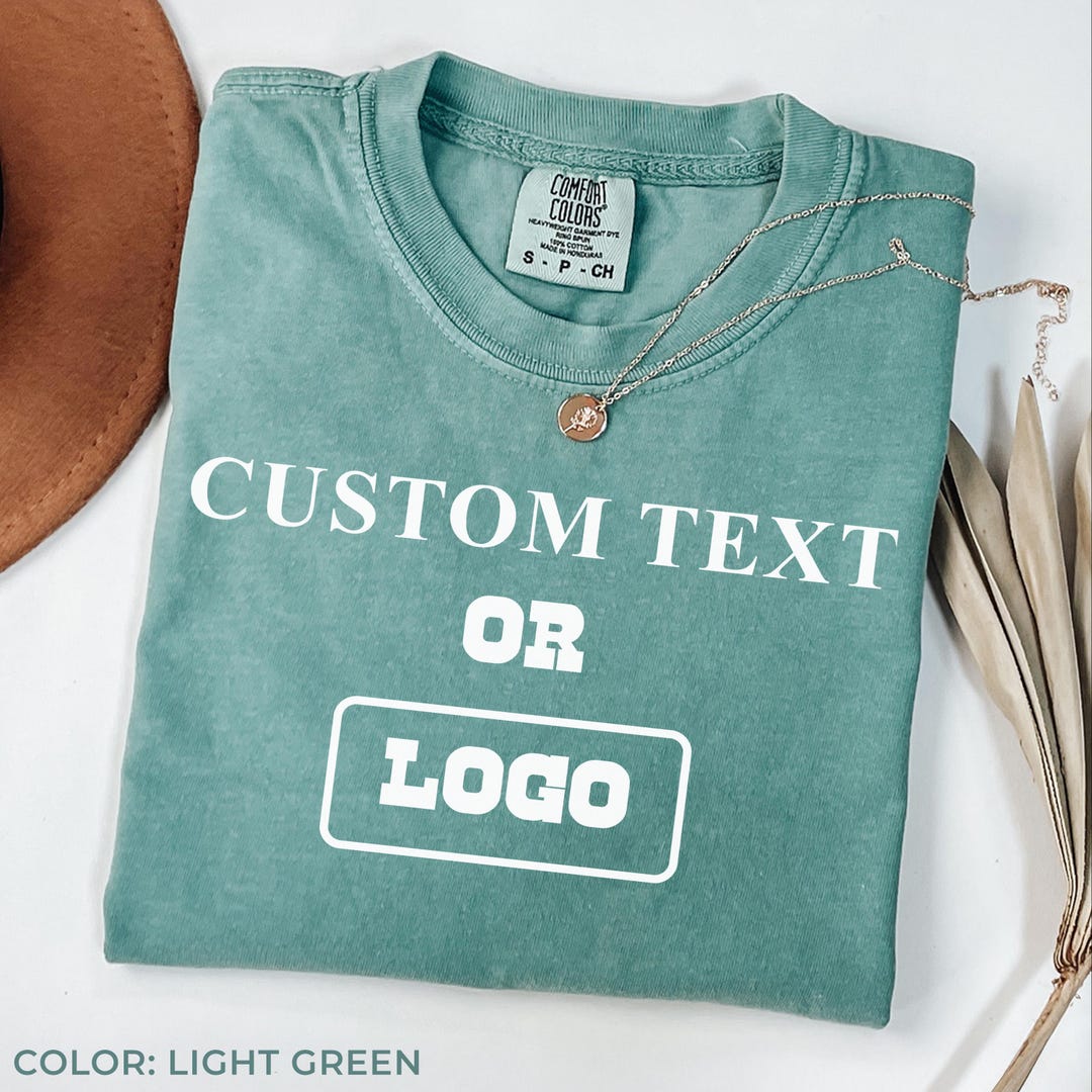 Custom Logo Shirts, Personalized Logo Shirt, Custom Design Shirt ...