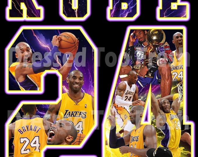 Kobe Bryant Png - Etsy