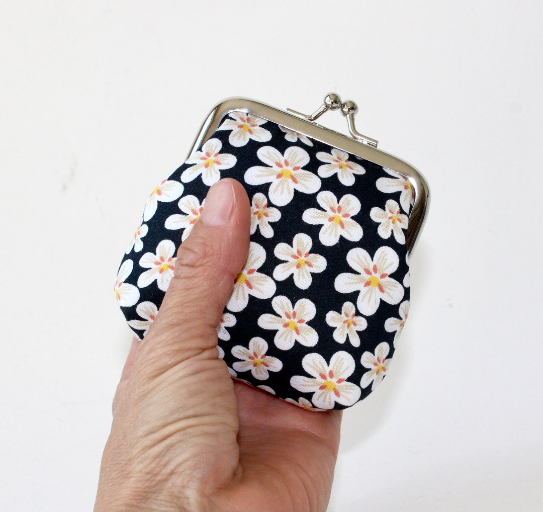 Small Coin Purse. Kiss Lock Coin Purse. Coin Pouch. Change Purse in ...