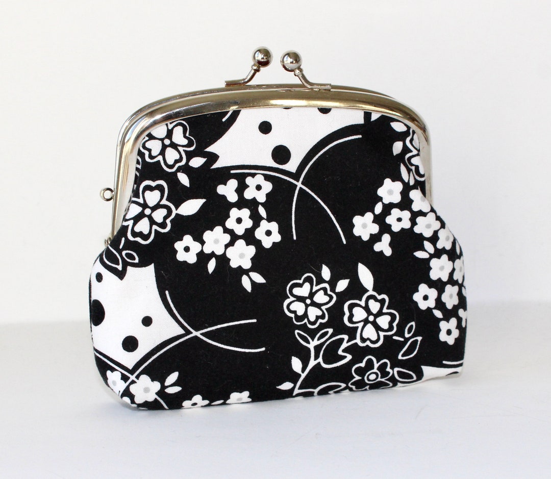 Double Frame Purse. 3 Compartment Coin Purse. Coin Purse With 3 ...