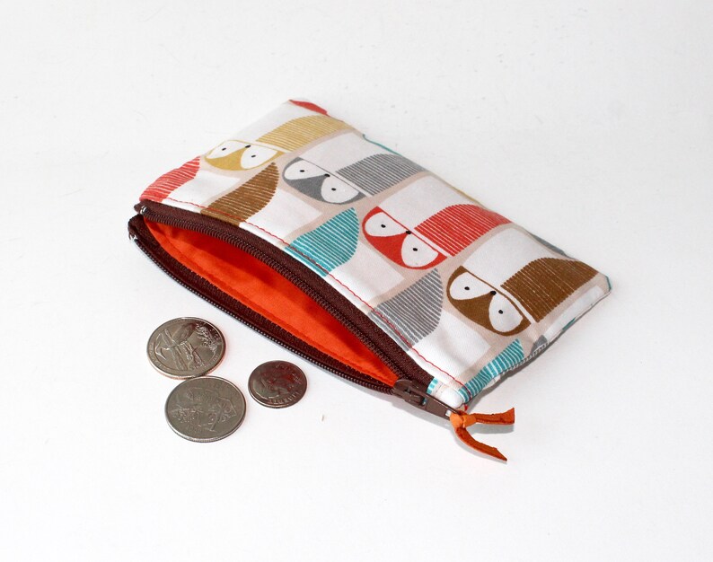 Little Zipper Pouch. Small Zipper Coin Purse. Small Zipper - Etsy