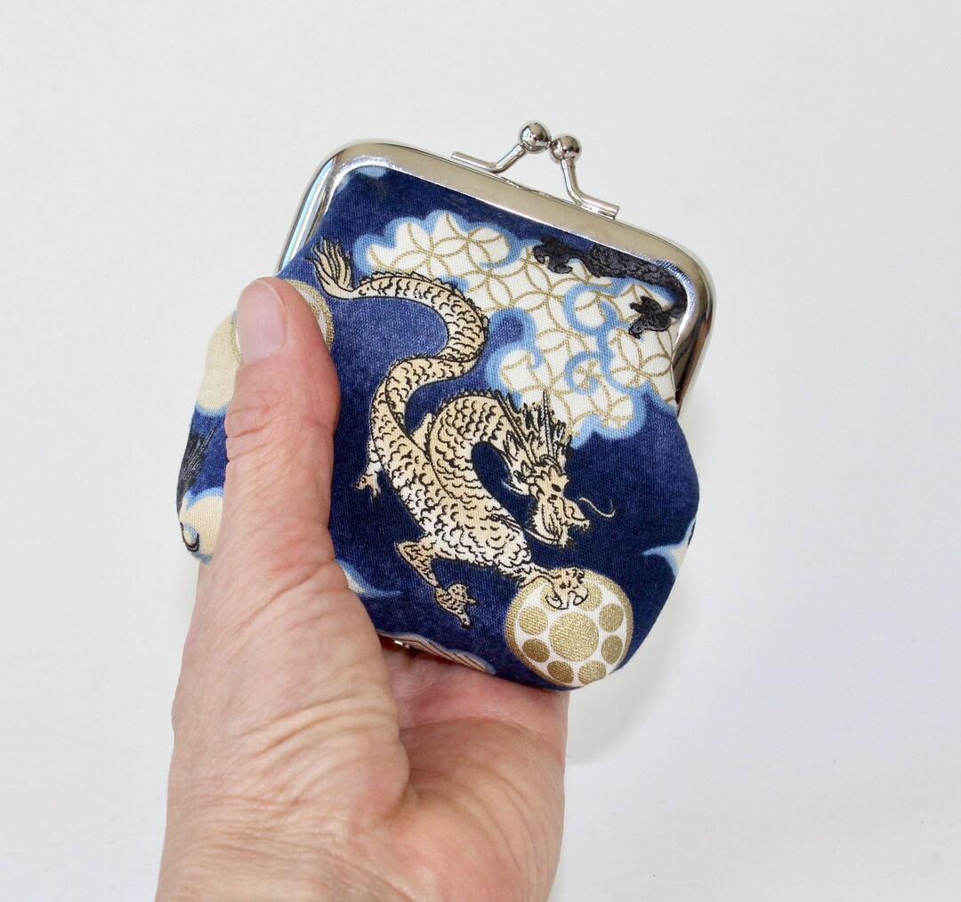 Small Coin Purse. Kiss Lock Coin Purse. Coin Pouch. Change Purse in ...