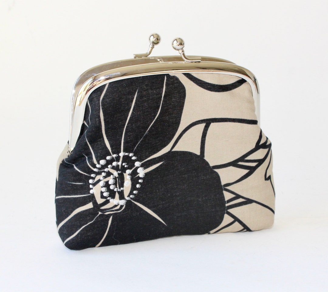 Double Frame Purse. 3 Compartment Coin Purse. Coin Purse With 3 ...