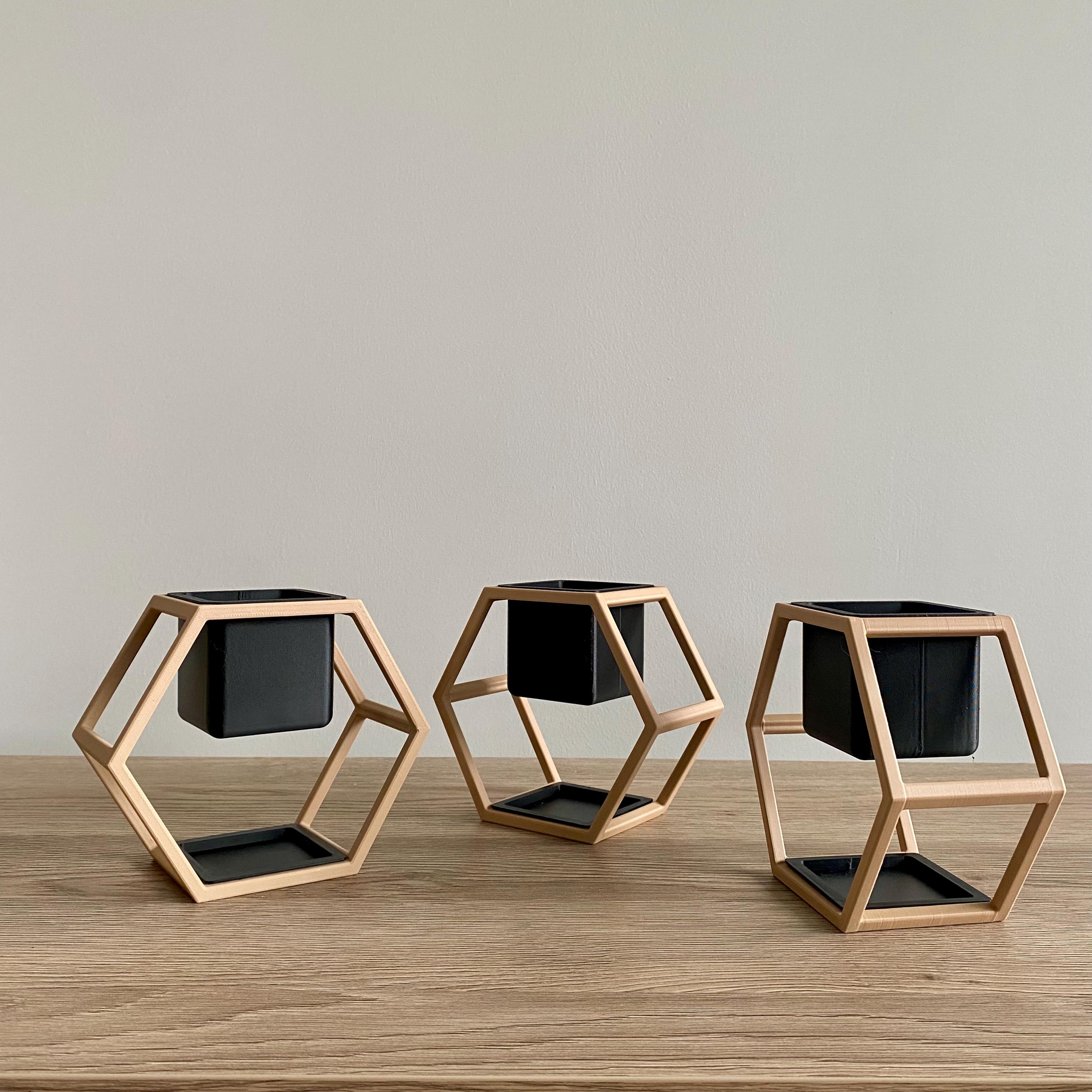 Modular 3D Printed Planters With Drainage - Etsy