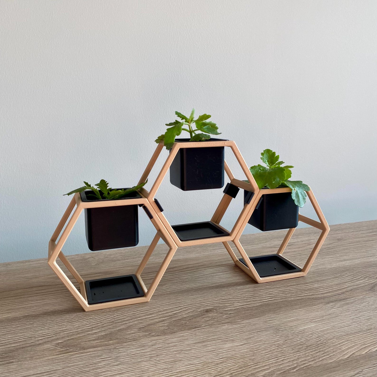 Modular 3D Printed Planters With Drainage - Etsy
