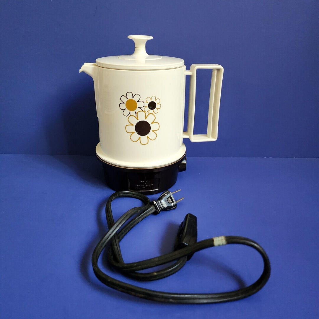 Regal 5 Cup Automatic Insta Hot-poly Hot Pot Great Decor Granny Core ...