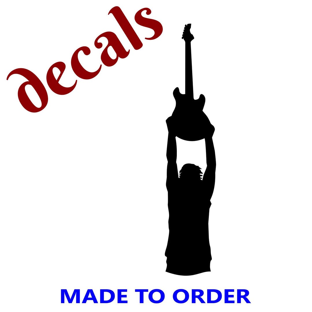 Trey First Tube Decal Choose Size, Color - Etsy