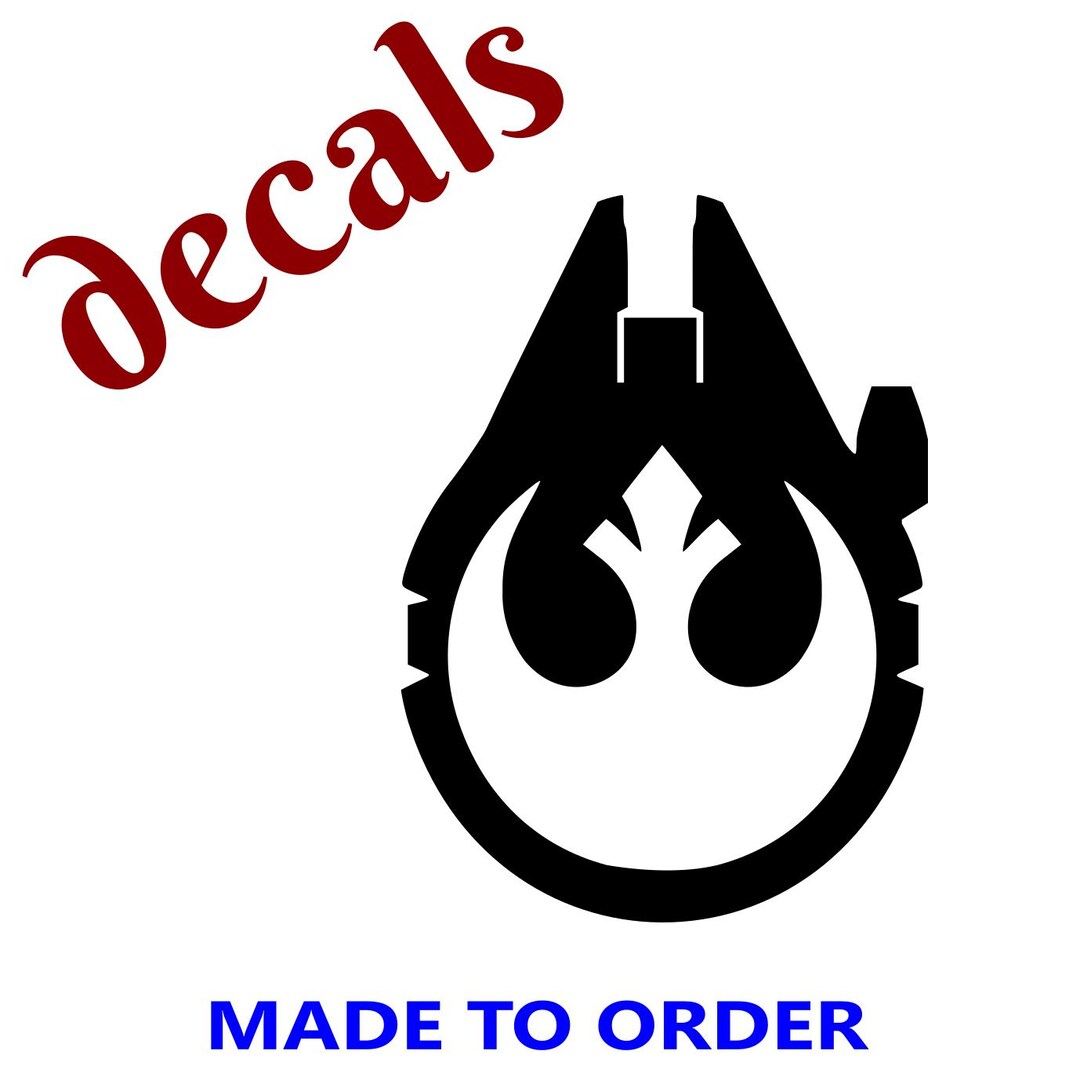 Rebel Symbol in the Falcon Choose Size and Color - Etsy