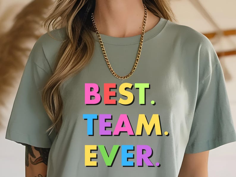 Best Team Ever PNG SVG, Teacher Team Shirt (digital Download) - Etsy